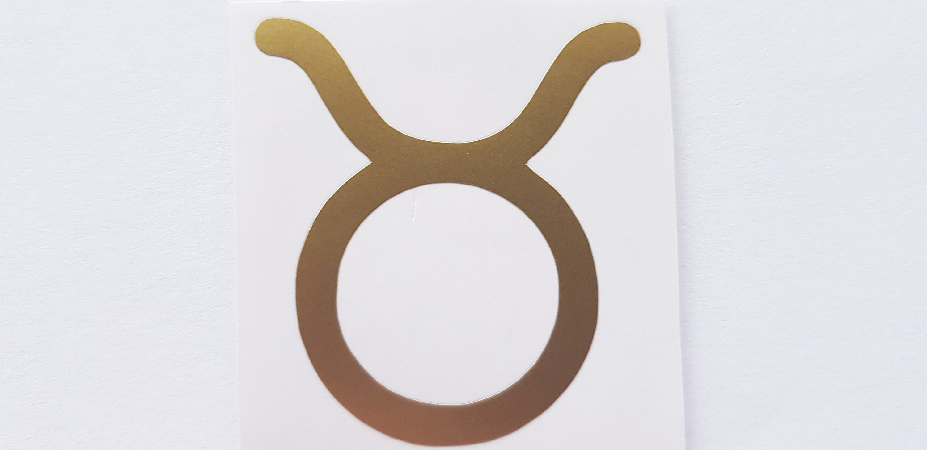 Taurus Decal Zodiac Decal Astrology Sticker Laptop Sticker | Etsy