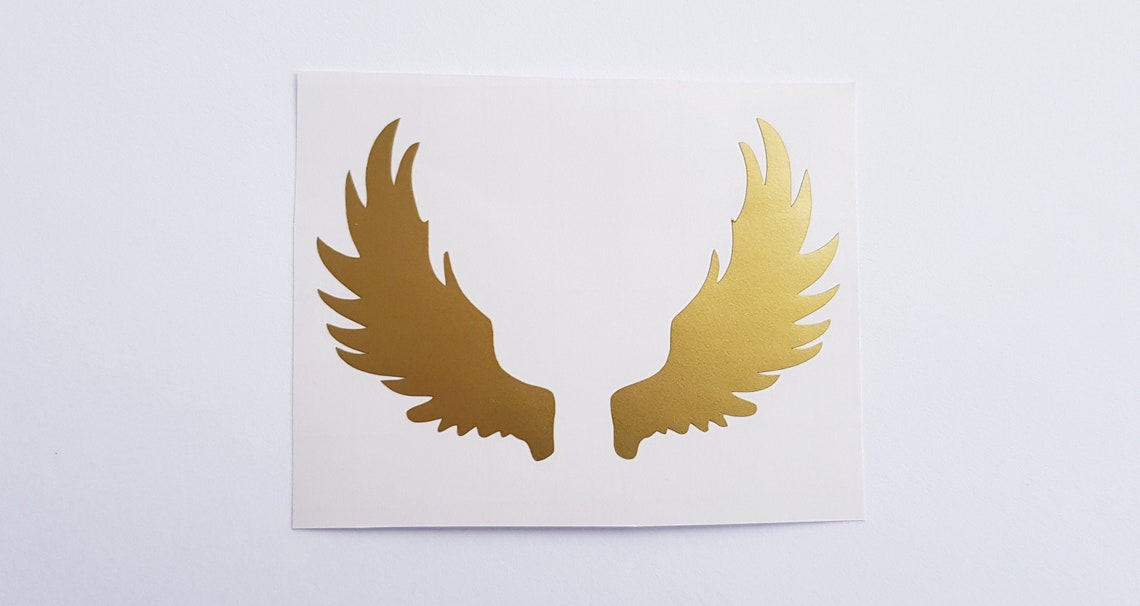 Angel Wings Decal Bird Wings Decal Wings Sticker Angel God - Etsy