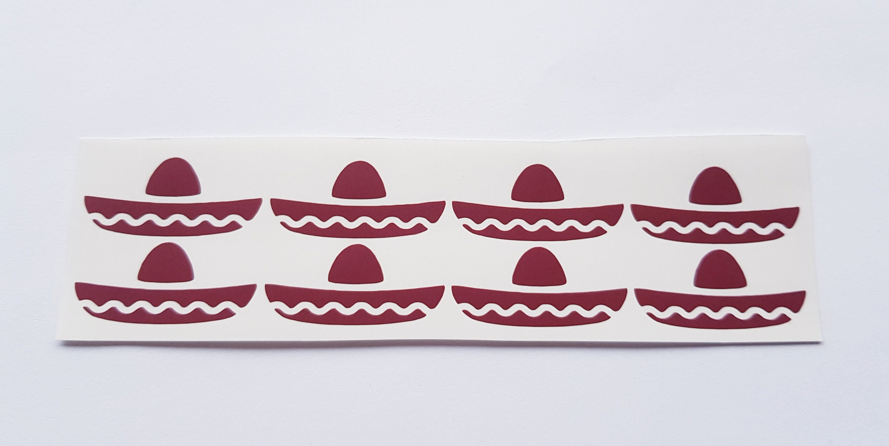 20 Sombrero stickers Fiesta stickers Fiesta party Party | Etsy