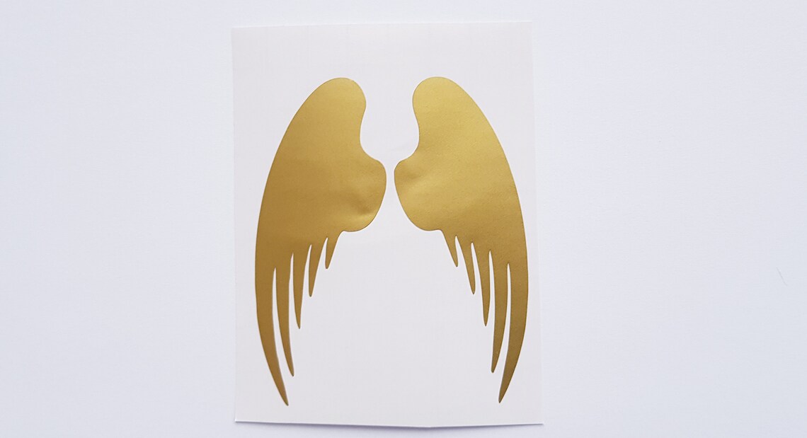 Angel Decal Angel Wings Decal Wings Sticker Angel God - Etsy