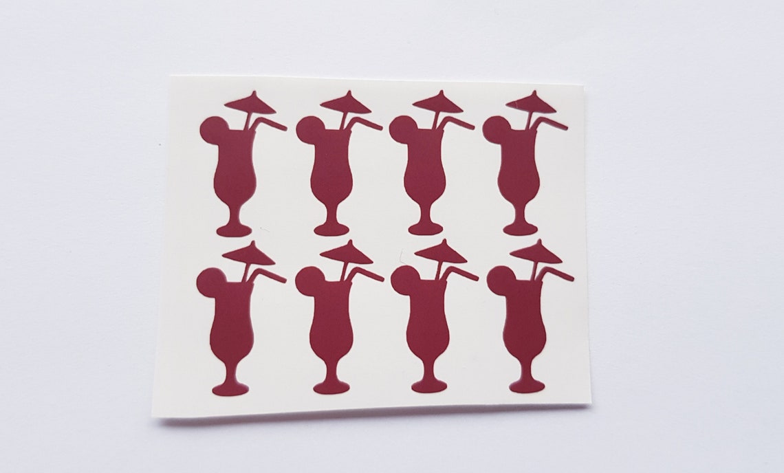 20 Cocktail Stickers Party Decals Envelope Seals Party - Etsy