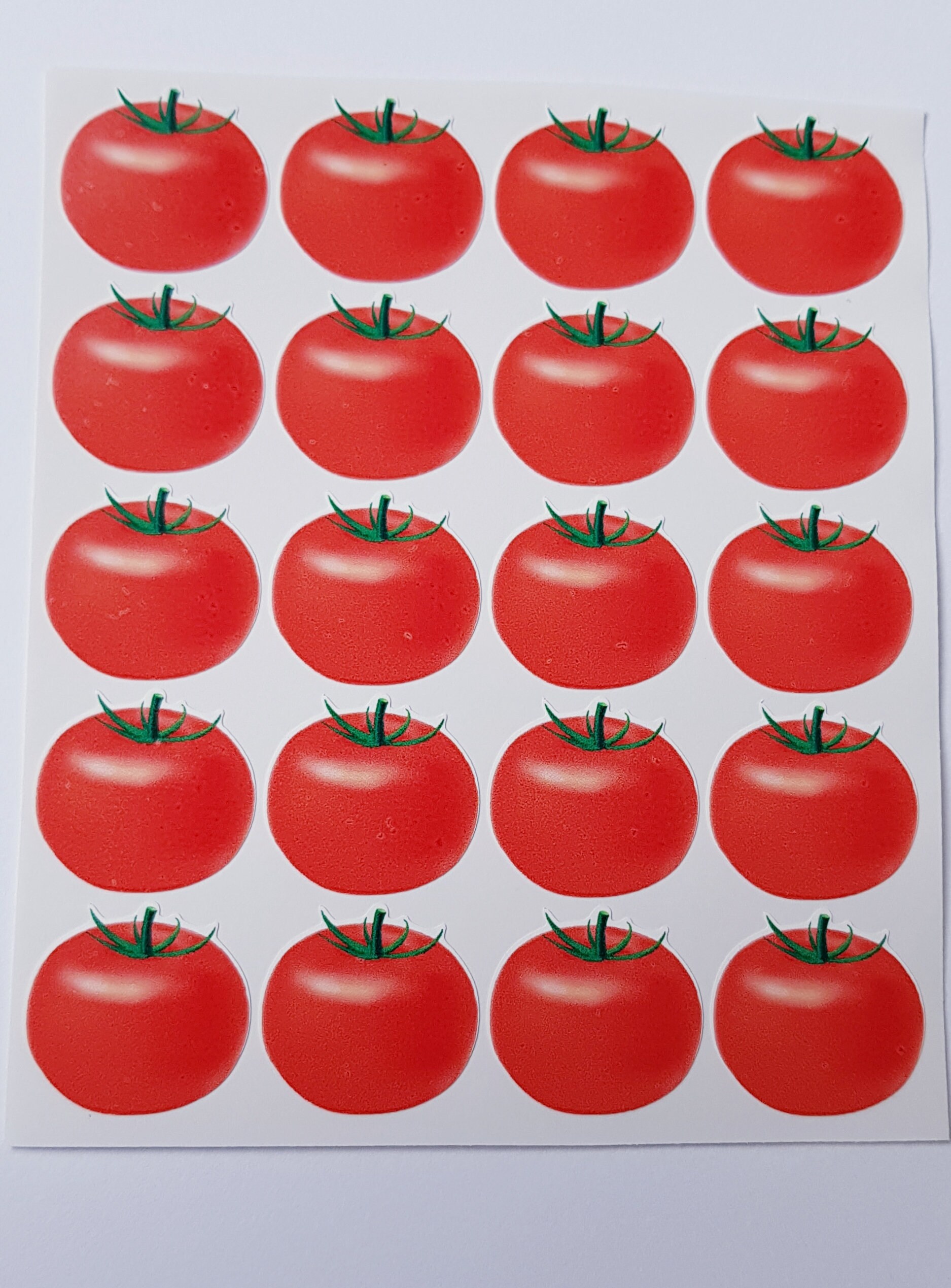 Tomato Stickers Pomodoro Stickers Vegetable Stickers Food - Etsy UK