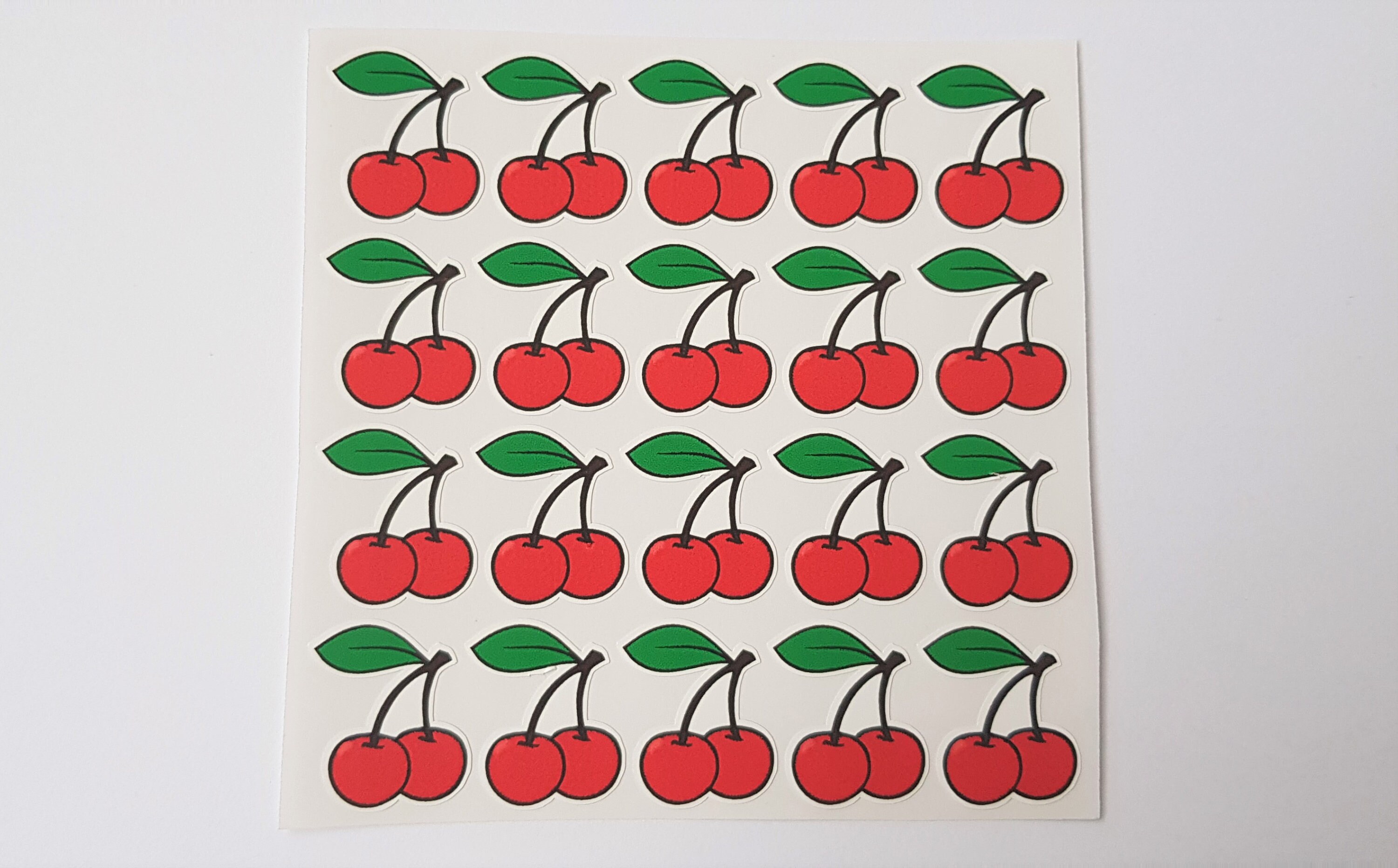 Cherry Stickers Berry Stickers Fruit Decor Stickers Planner - Etsy