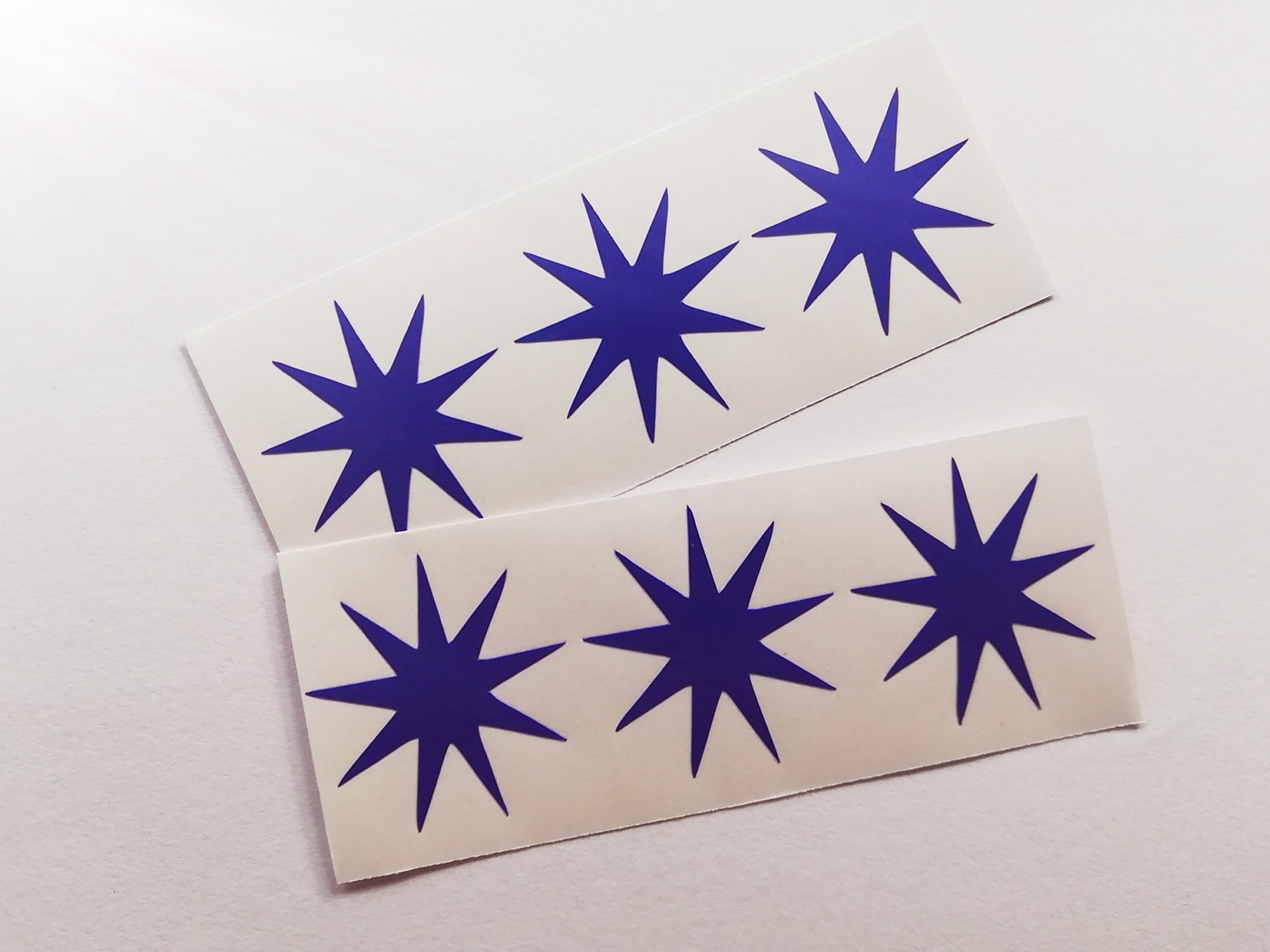 20 Christmas Star Stickers Star Decals Nursery Decor Wall | Etsy