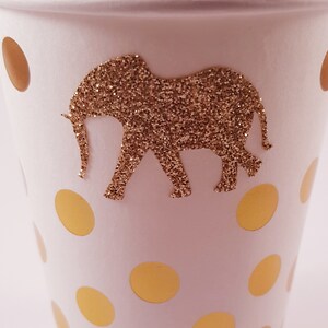 Glitter Elephant Nursey Decor Stickers - Etsy