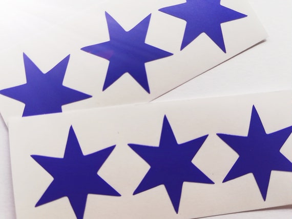 20 Star Stickers Star Decals Furniture Decor Nursery Decor | Etsy