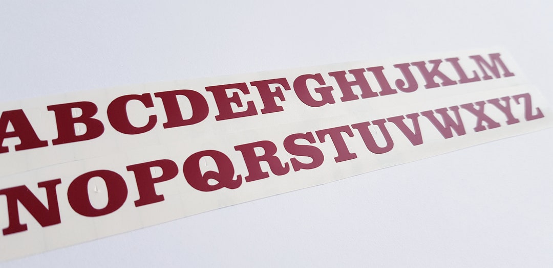 Alphabet Stickers, ABC Stickers, Letter Stickers, Alphabet Seals ...