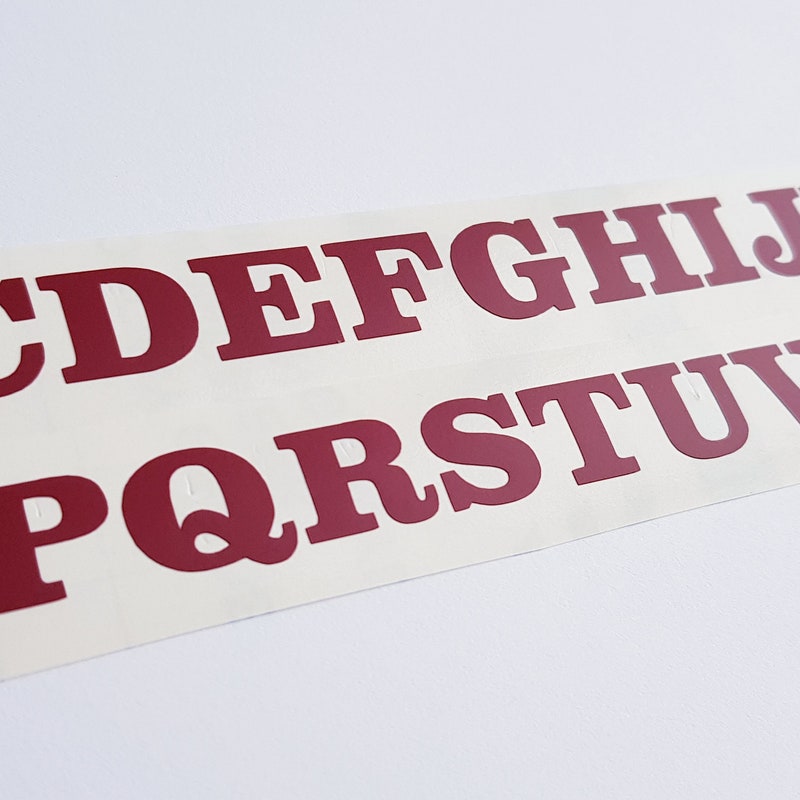 Abc Alphabet Stickers - Etsy