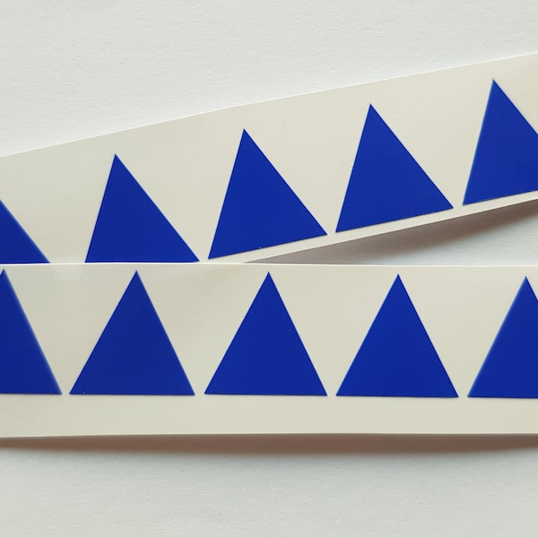 Triangle Wall Decal - Etsy