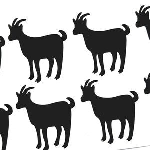 20 Goat Farm Animal Decor Stickers - Etsy