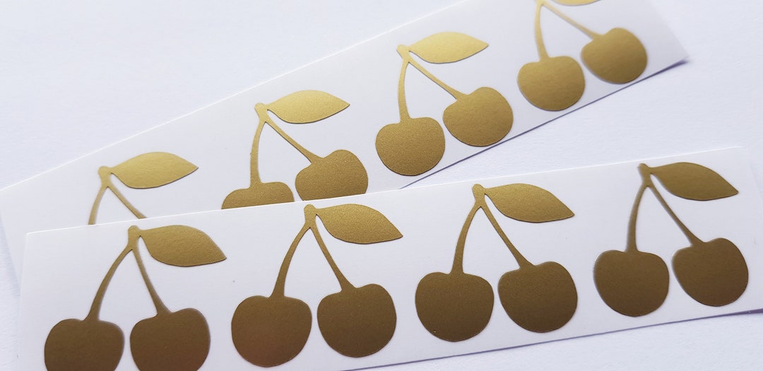 20 Cherry Berry Fruit Decor Stickers - Etsy
