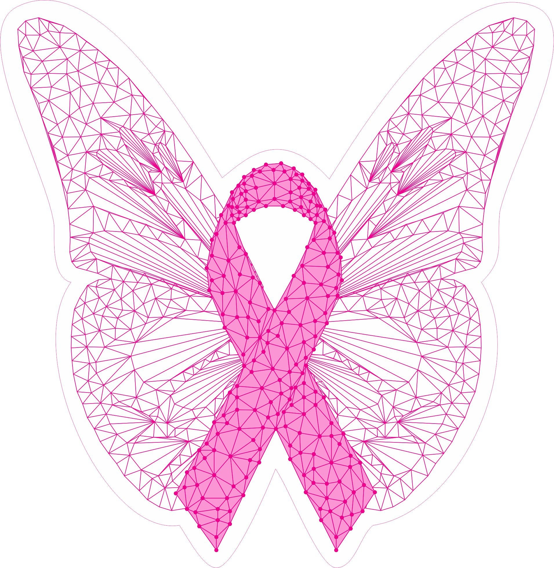 Breast Cancer Sticker Breast Cancer Awareness Stickers Pink - Etsy