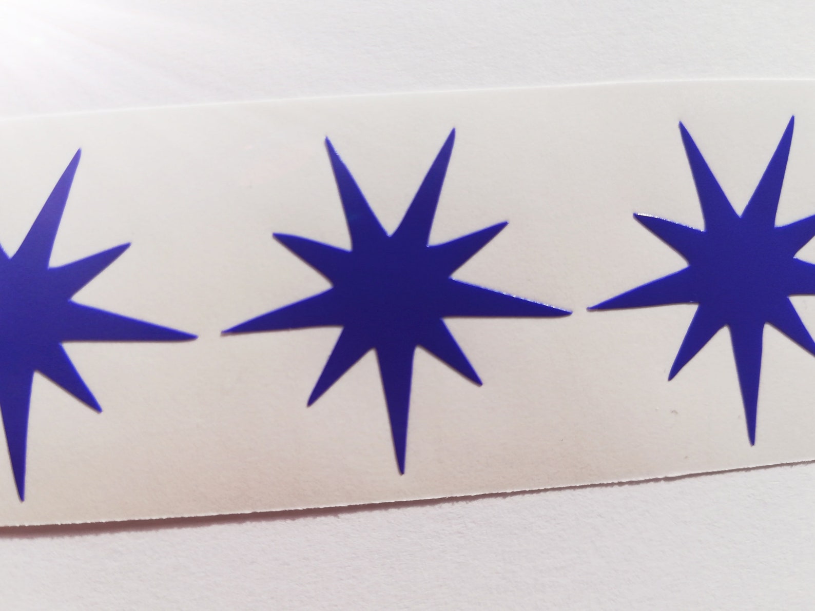 20 Christmas Star Stickers Star Decals Nursery Decor Wall - Etsy