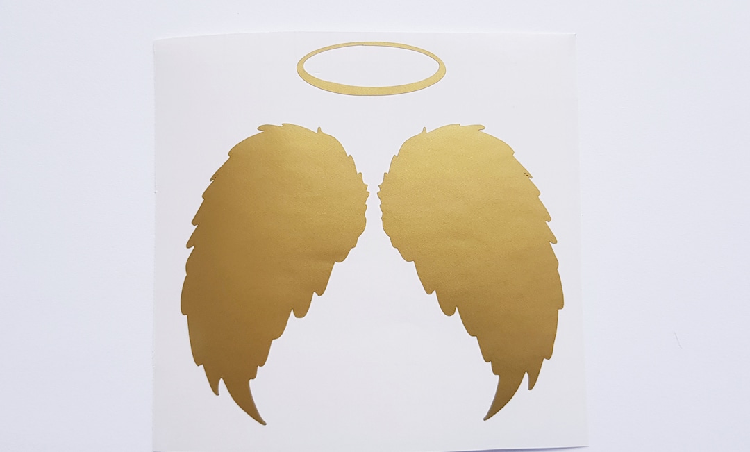 Angel Wings Decal, Wings Sticker, Angel God, Angel Hallo, Angel Decal ...