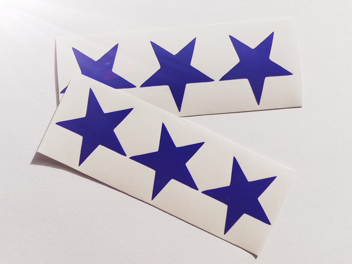 20 Star Stickers Star Decals Nursery Decor Wall Decor - Etsy
