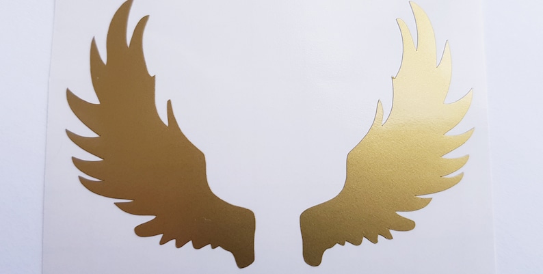 Angel Wings Decal Bird Wings Decal Wings Sticker Angel God - Etsy