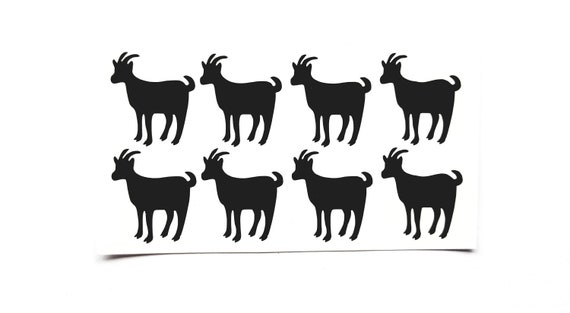 20 Goat Farm Animal Decor Stickers - Etsy