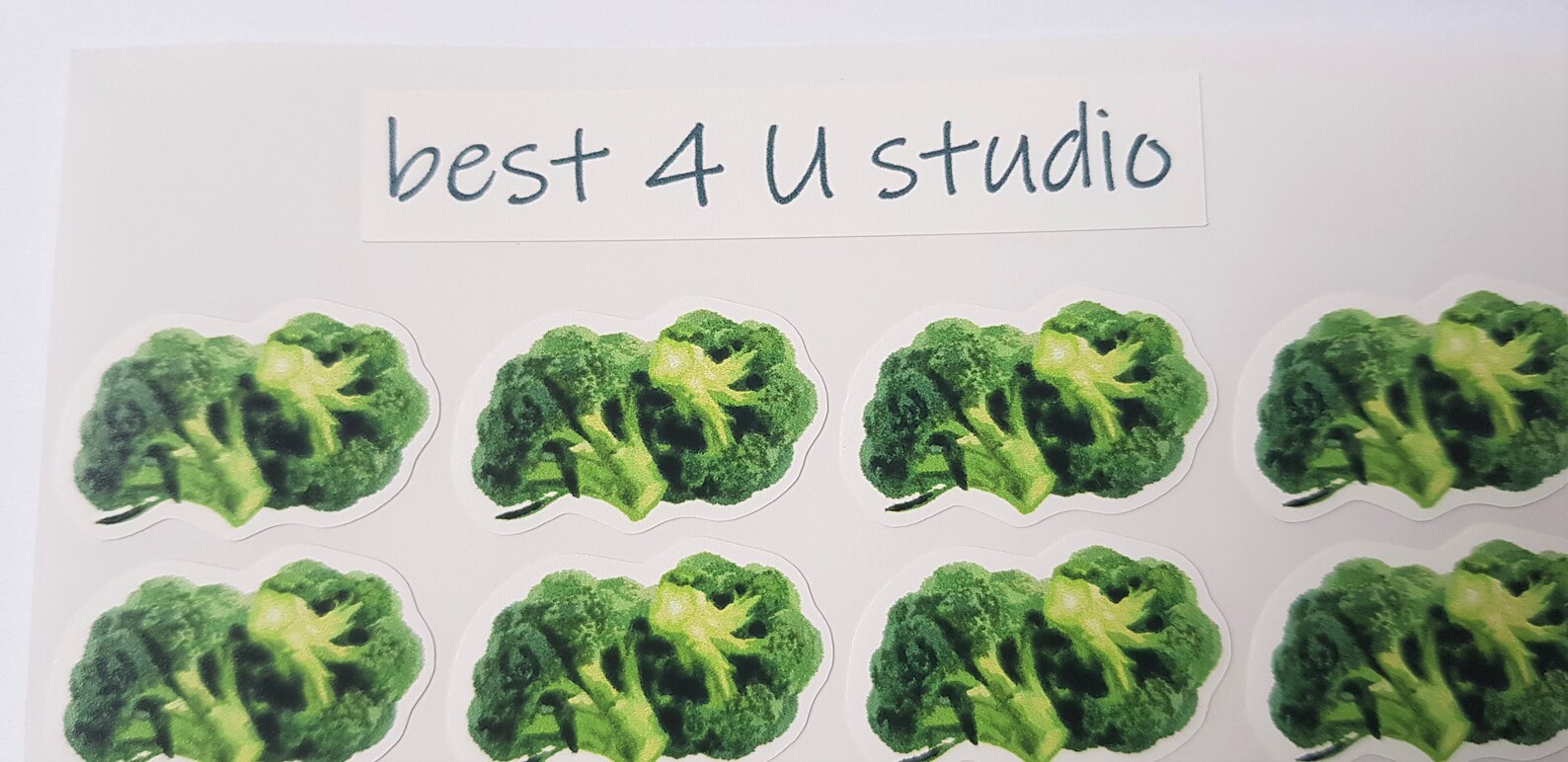 Broccoli Stickers Vegetable Stickers Planner Stickers - Etsy
