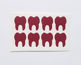 Mouse Tooth Dental Sticker Dental Sticker Dental Tooth - Etsy