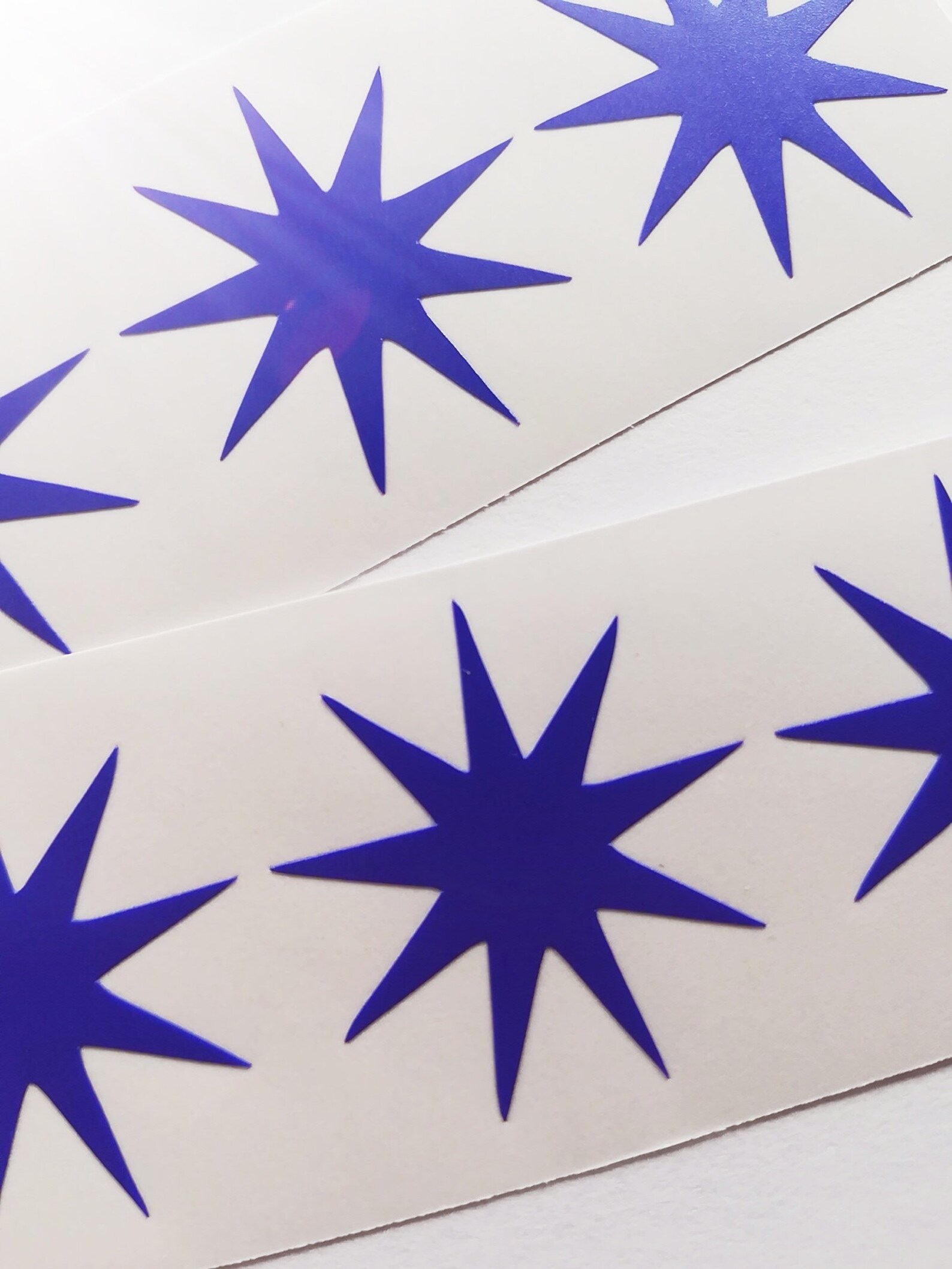 20 Christmas Star Stickers Star Decals Nursery Decor Wall - Etsy