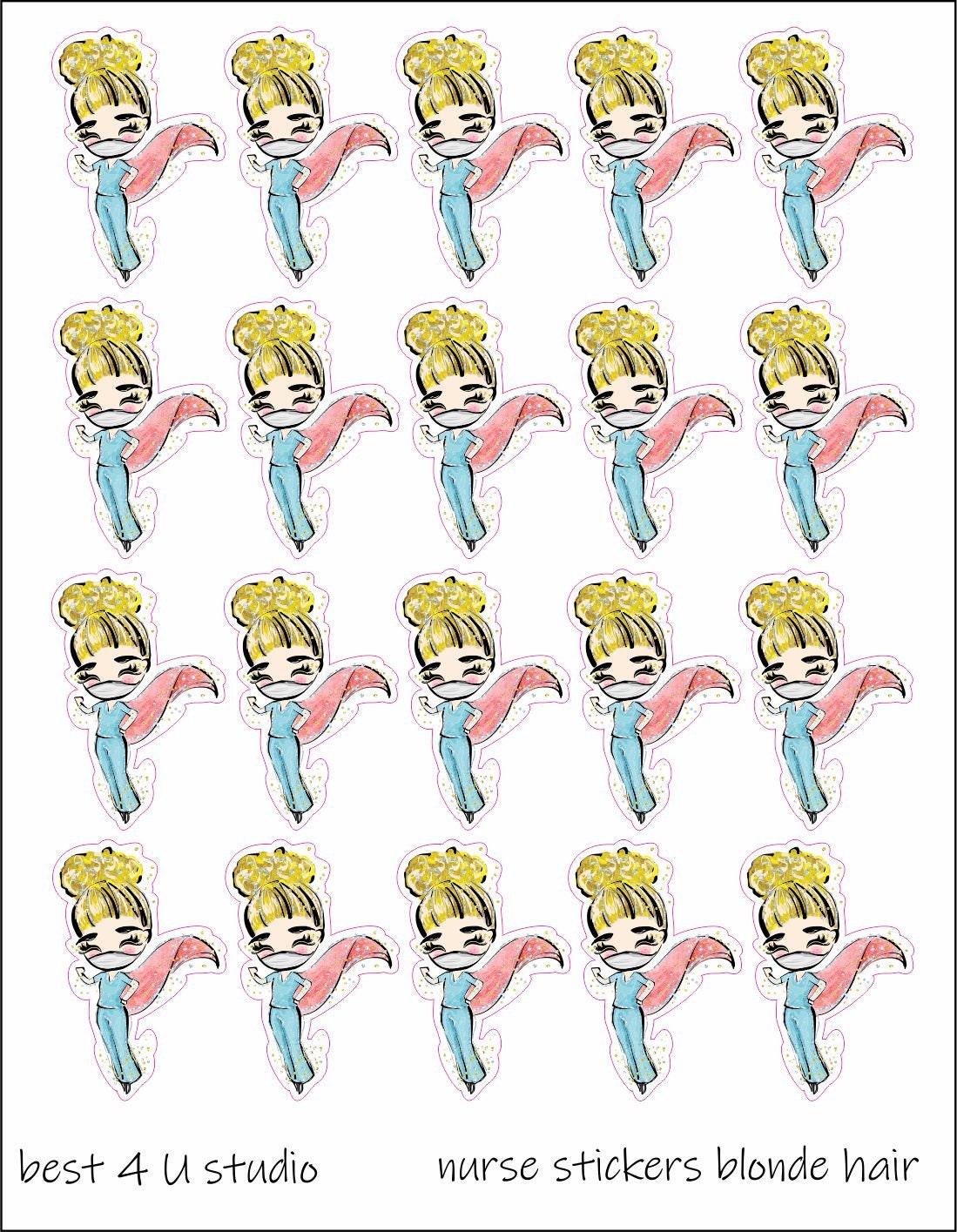 Nurse Stickers Doctor Stickers. Medical Stickers Medicine - Etsy