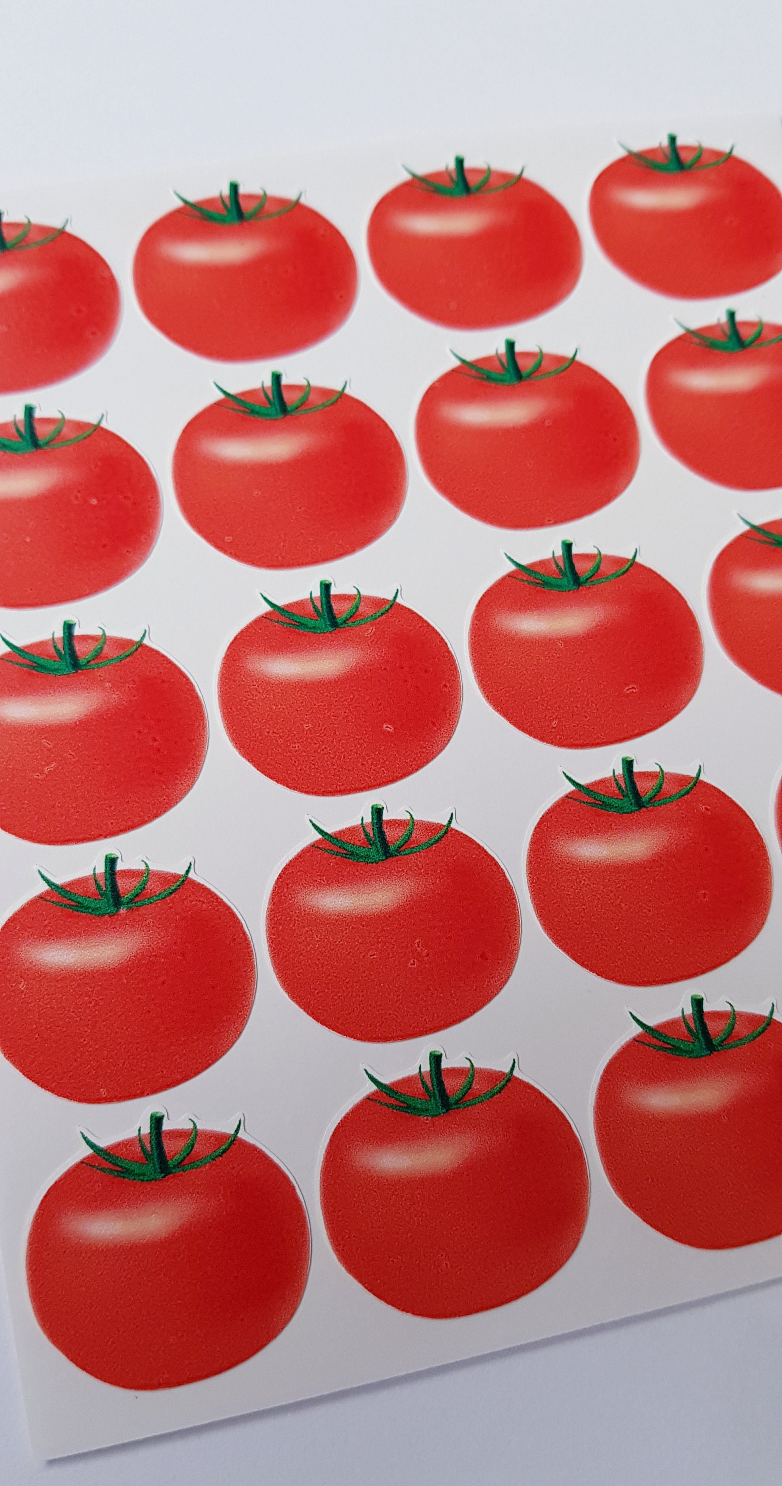 Tomato Stickers Pomodoro Stickers Vegetable Stickers Food - Etsy UK