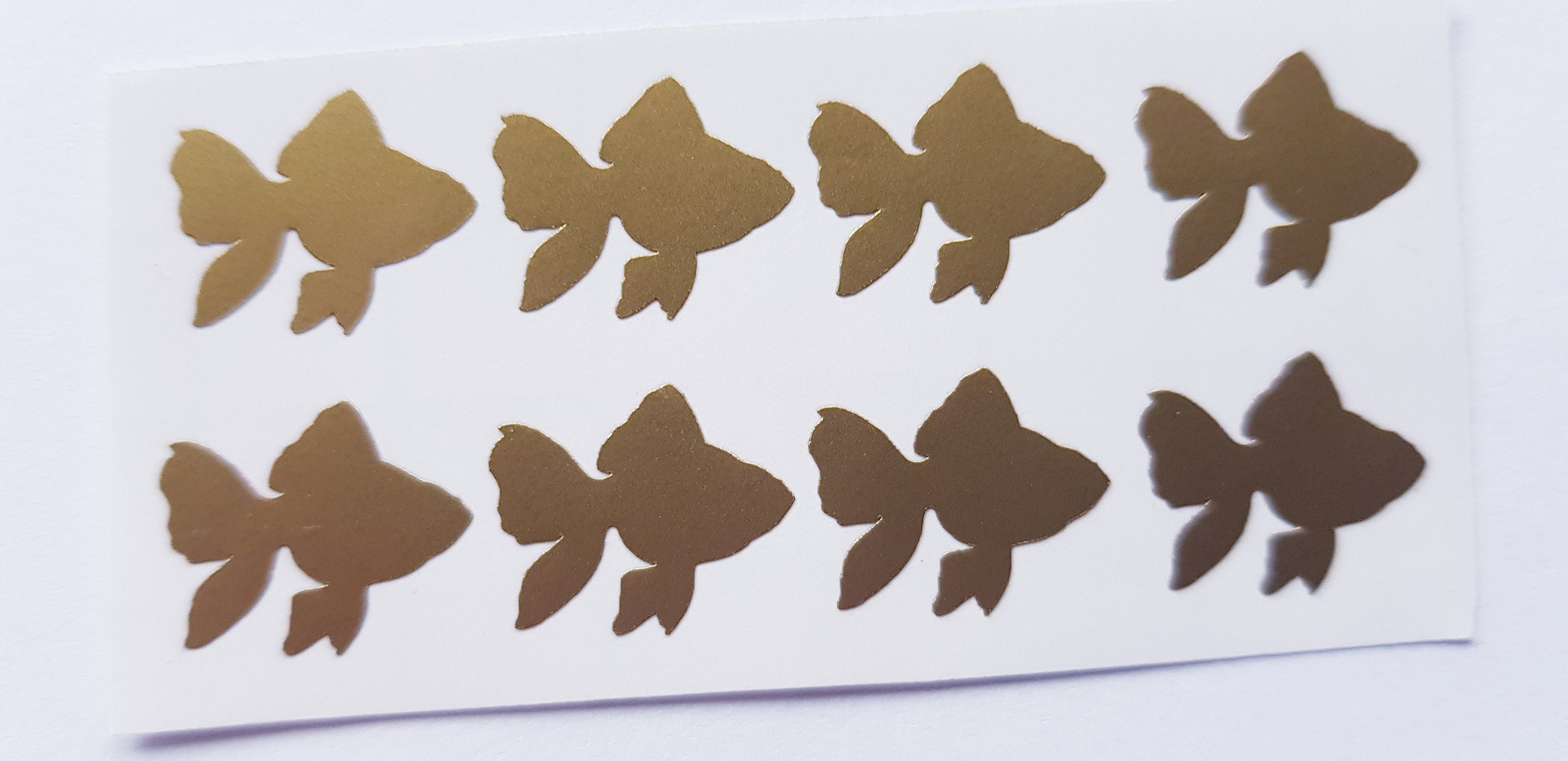 20 Goldfish Sea Fish Stickers Nautical Stickers Sea Stickers - Etsy