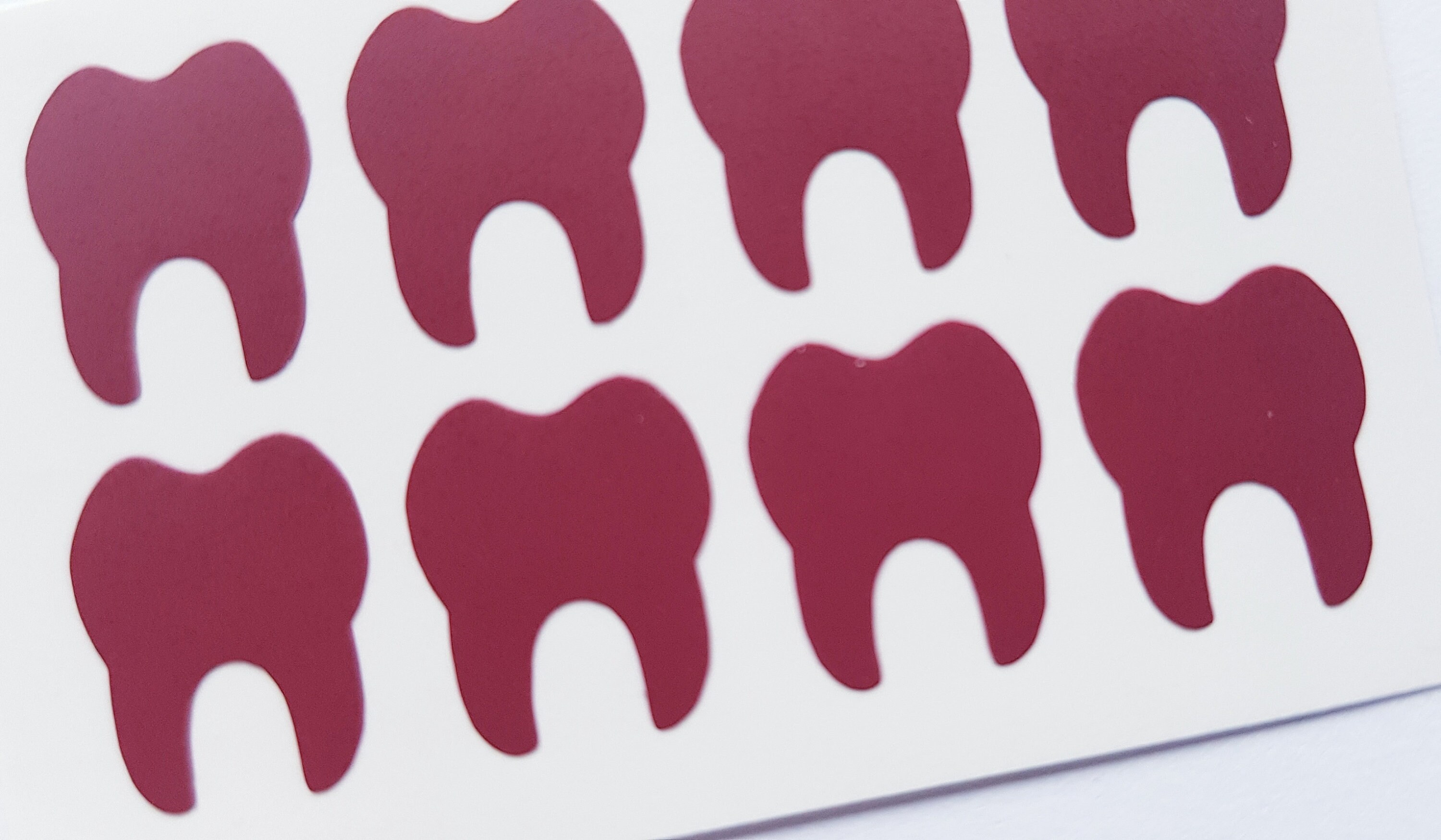 20 Tooth stickers Teeth stickers Dentist stickers | Etsy