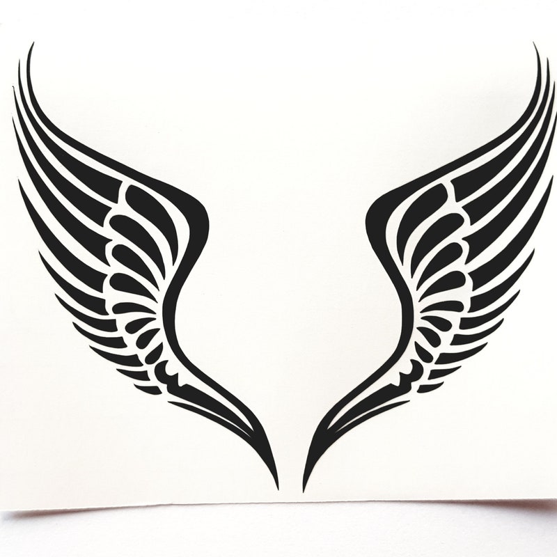 Angel Wings Wall Decal - Etsy