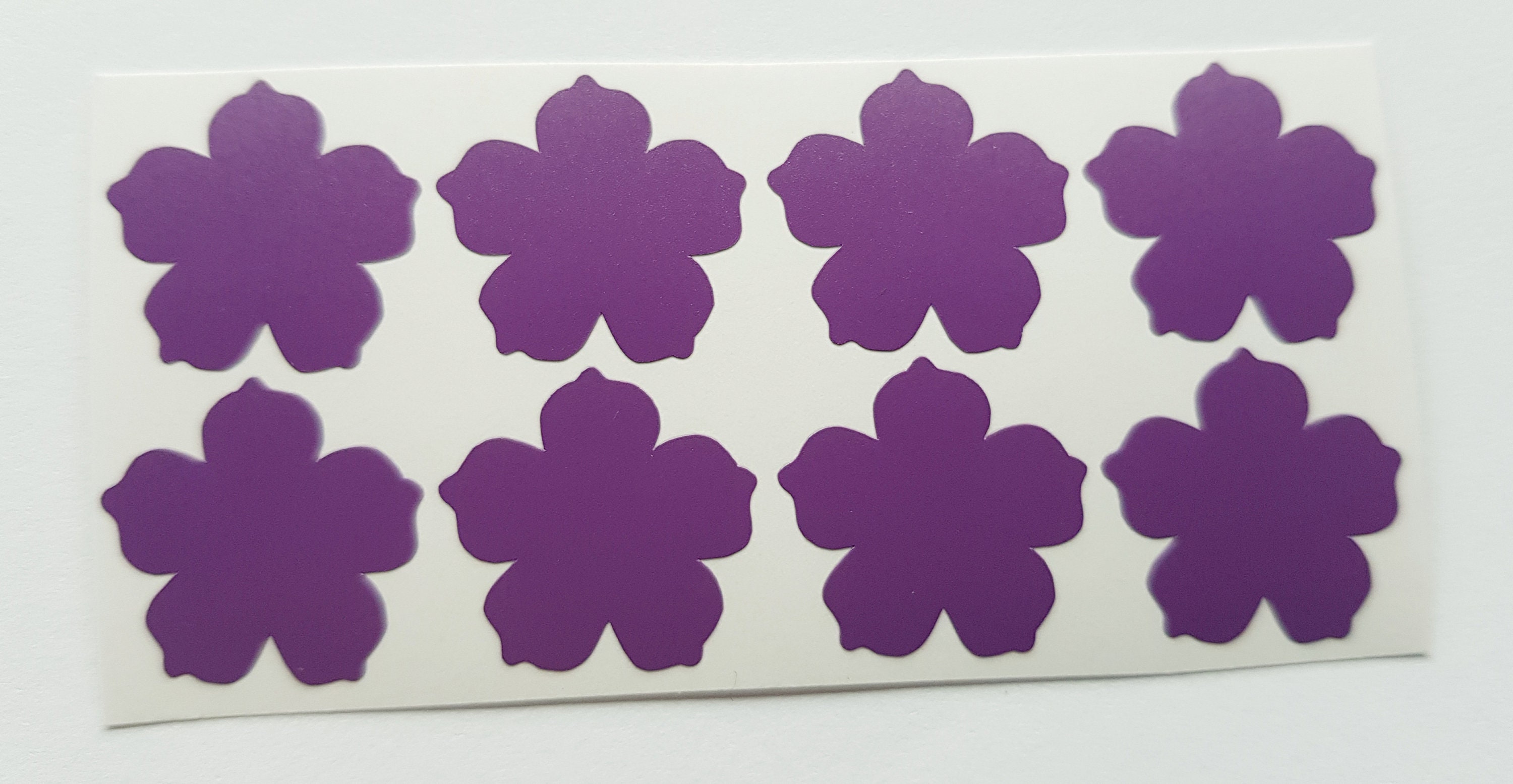 20 Flower Stickers Flower Decals Nursery Decor Wall Decor | Etsy