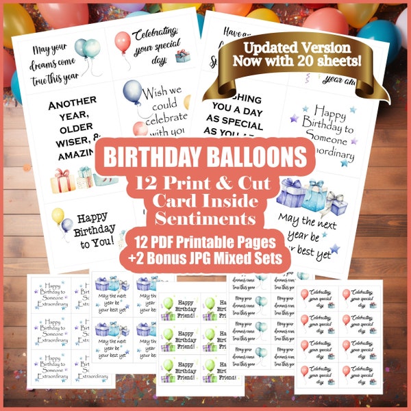 Birthday Sentiments - Etsy