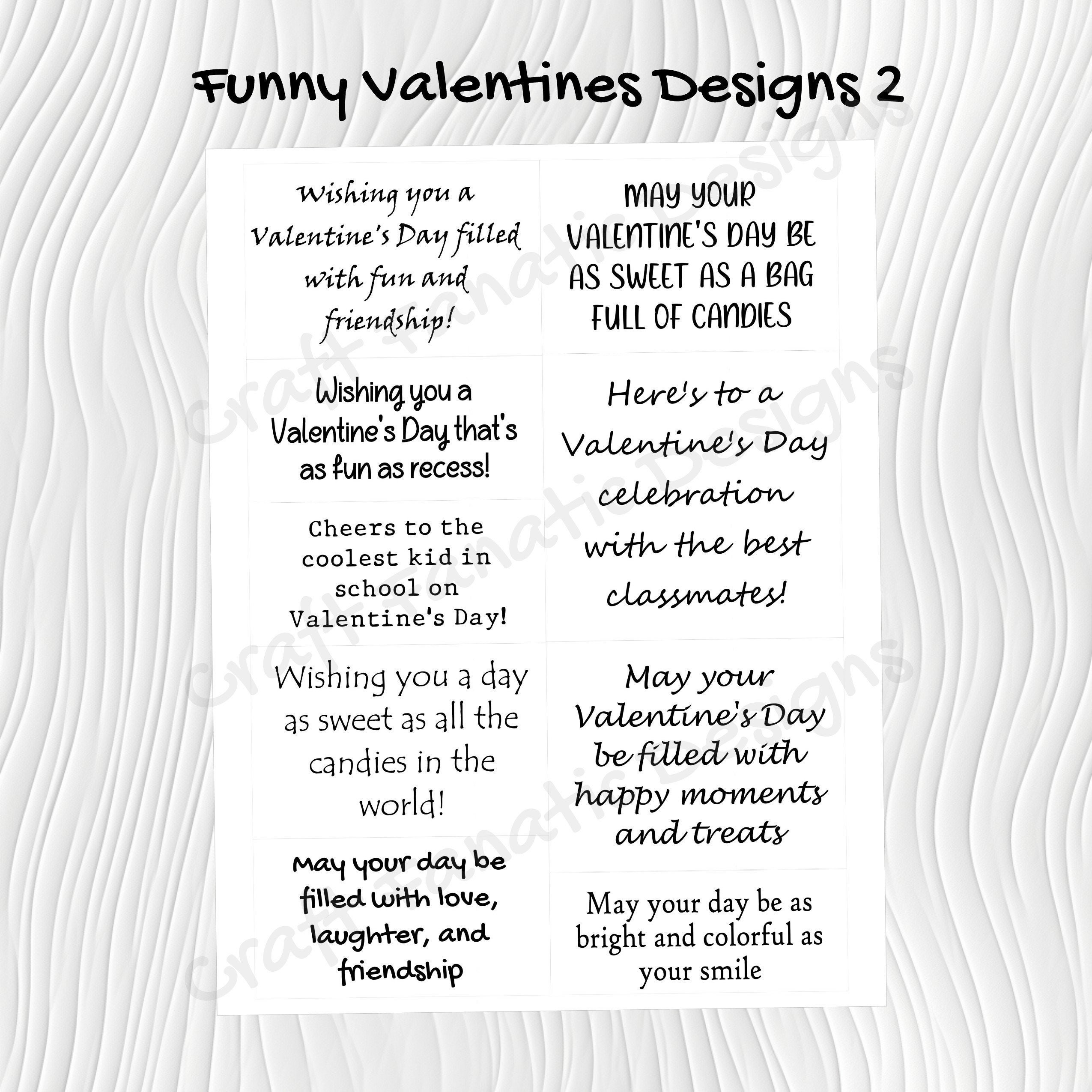 Kids Valentine's Day Card Sentiment Foil Stickers Valentine Greetings ...