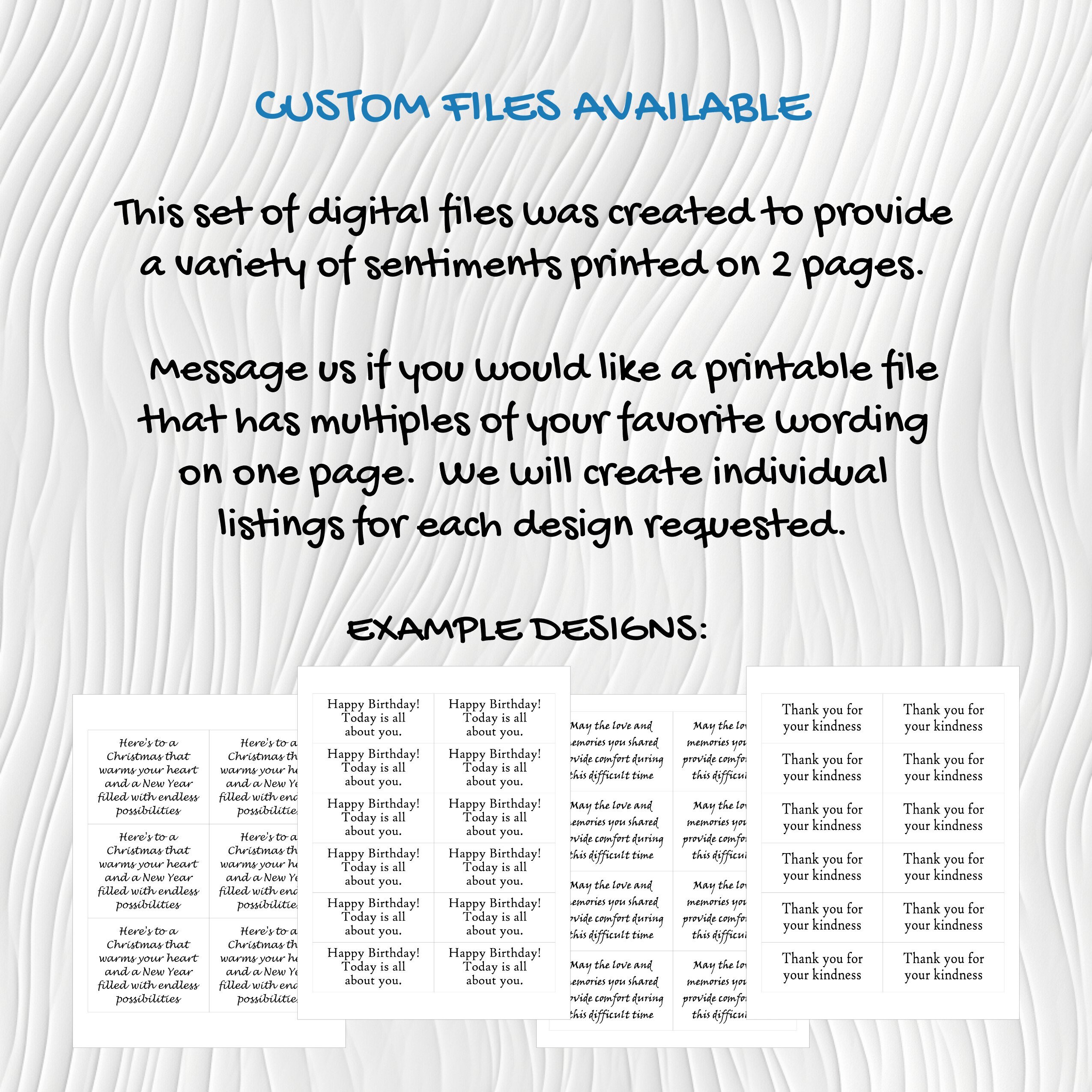 Romantic Valentine Card Making Sentiments - Digital Printable Valentine ...
