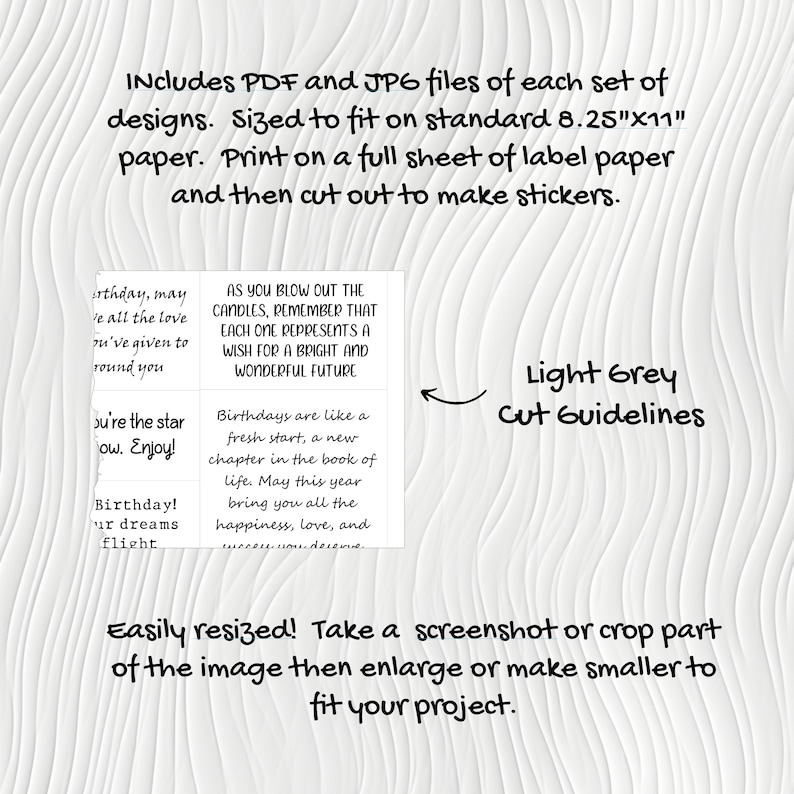 Birthday Card Sentiments Birthday Balloons Card Greeting Inserts - Etsy