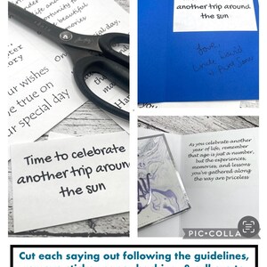 Kid Birthday Card Sentiments - Card Greeting Inserts - Inside ...