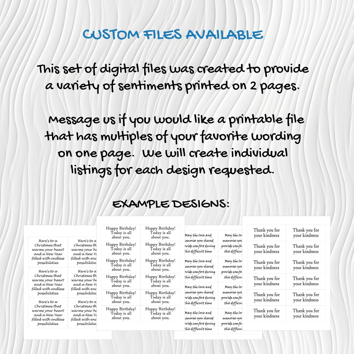 Romantic Anniversary Card Making Sentiments - Digital Printable ...