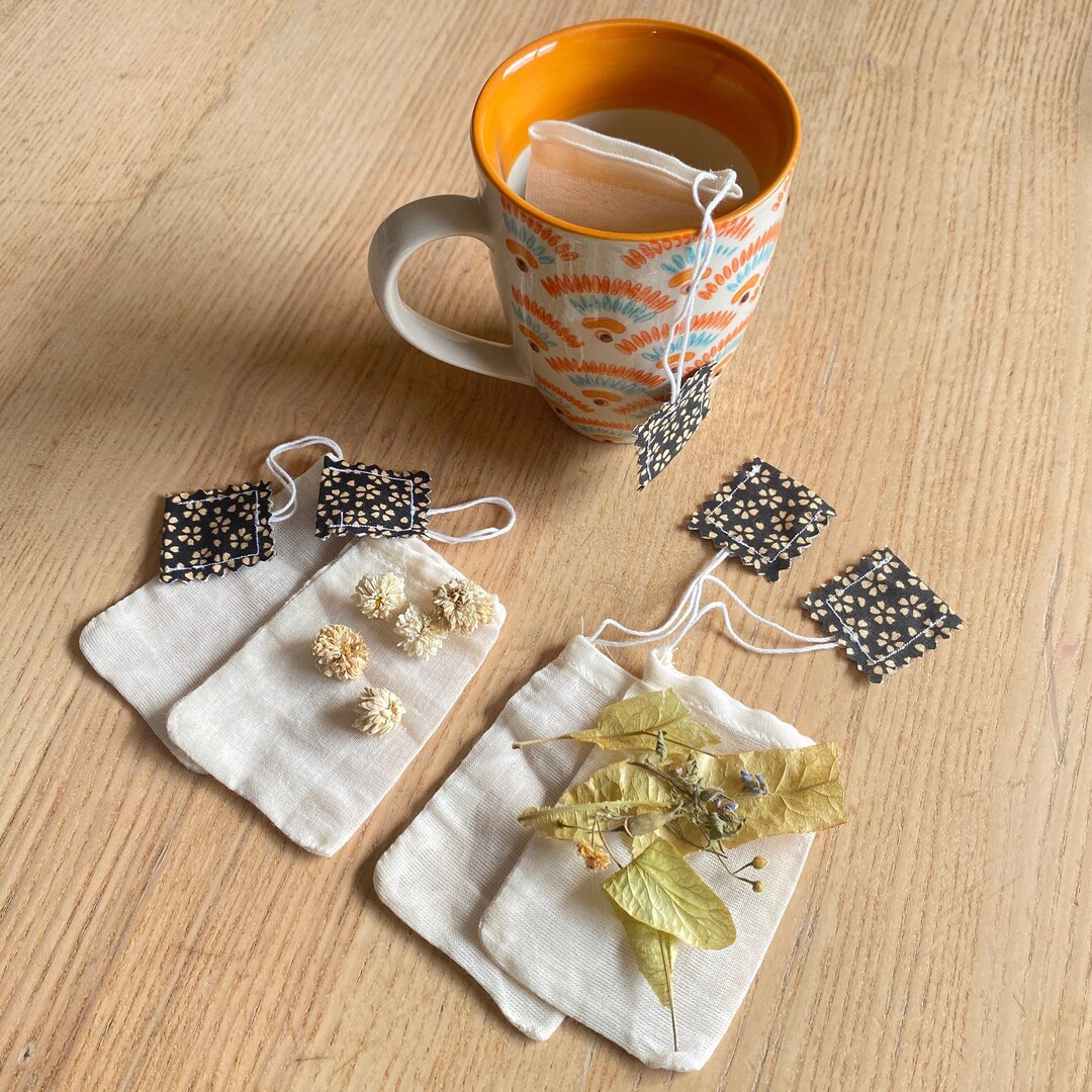 Reusable Herbal Tea or Herbal Tea Bag Handmade in France - Etsy
