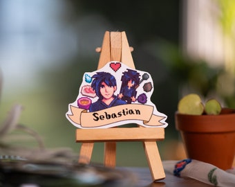 Stardew Valley Sebastian Magnetic Bookmark - Etsy