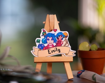Stardew Valley SDV EMILY Character Personality Sticker Sheets - Etsy