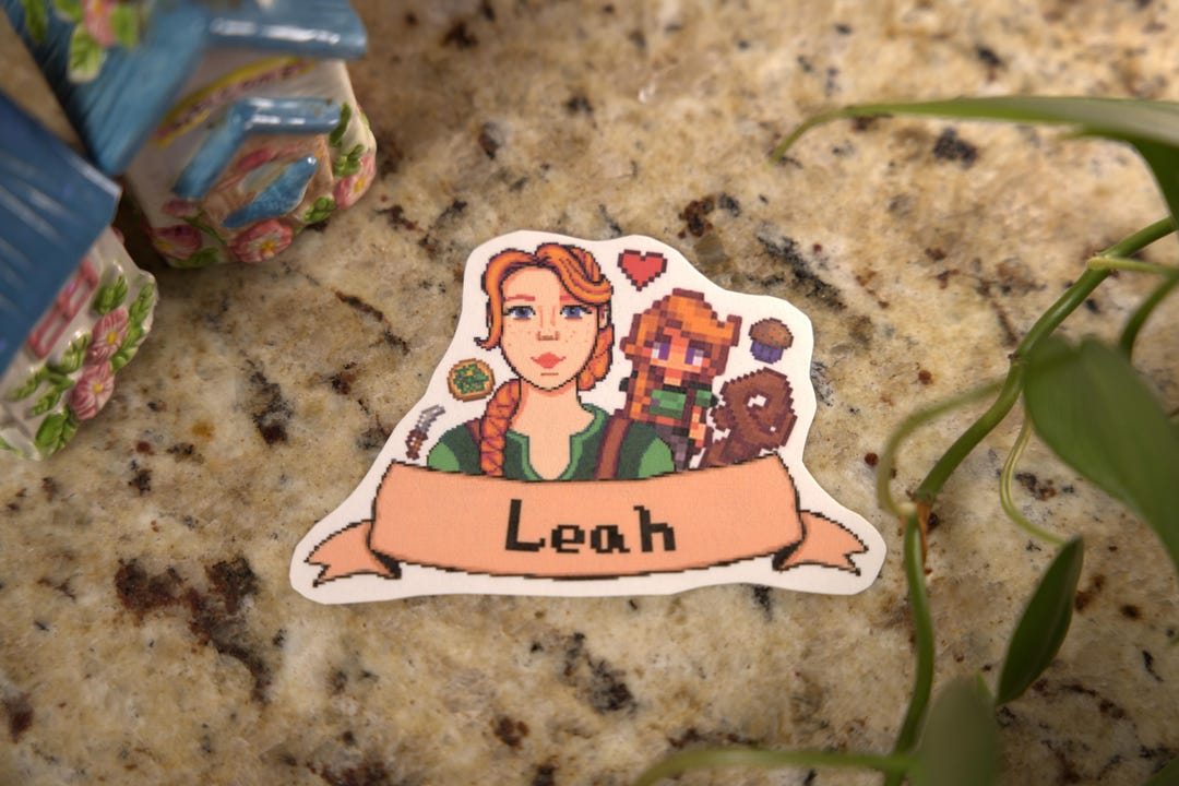 Leah Stardew Valley Stickers - Etsy