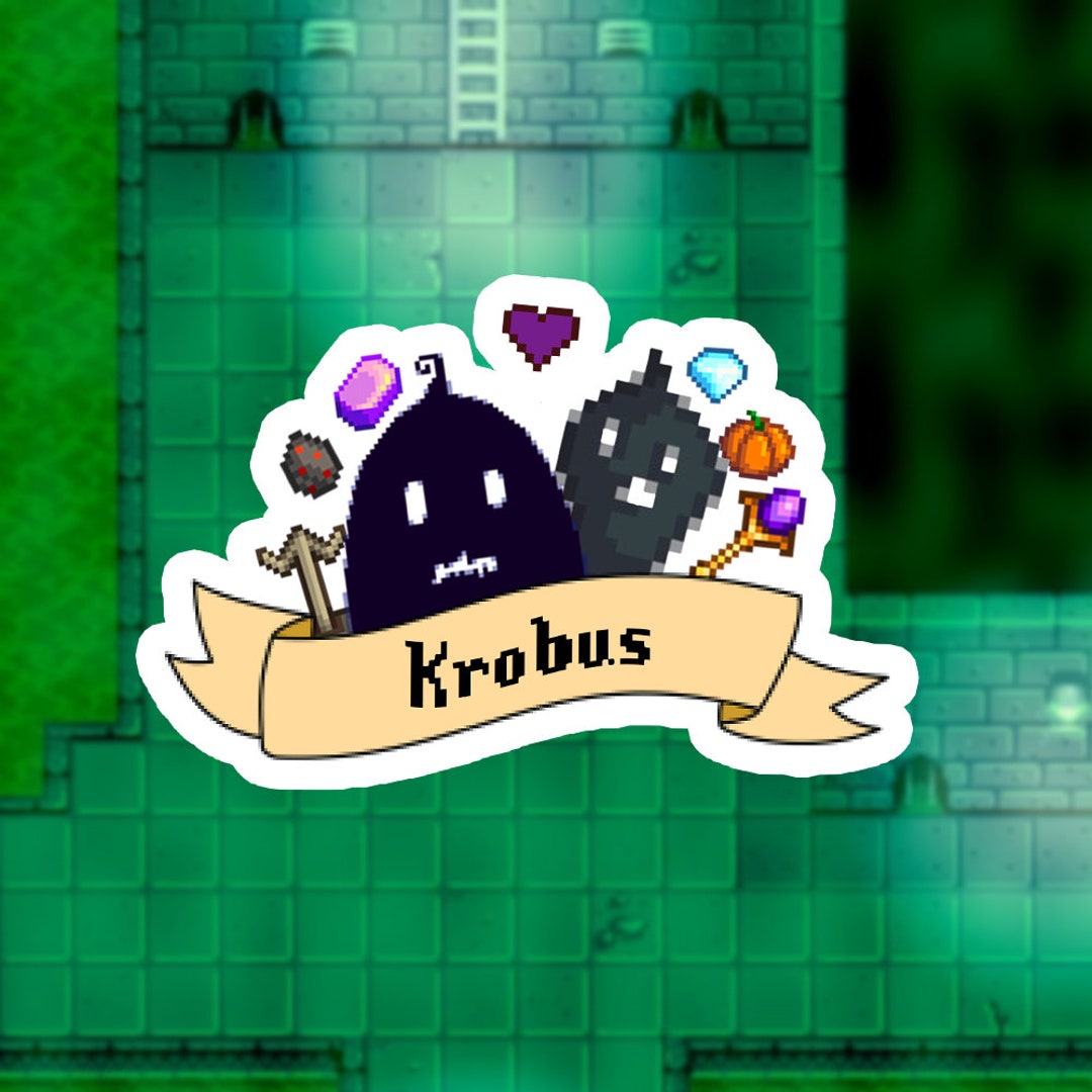 Krobus Stardew Valley Sticker - Etsy
