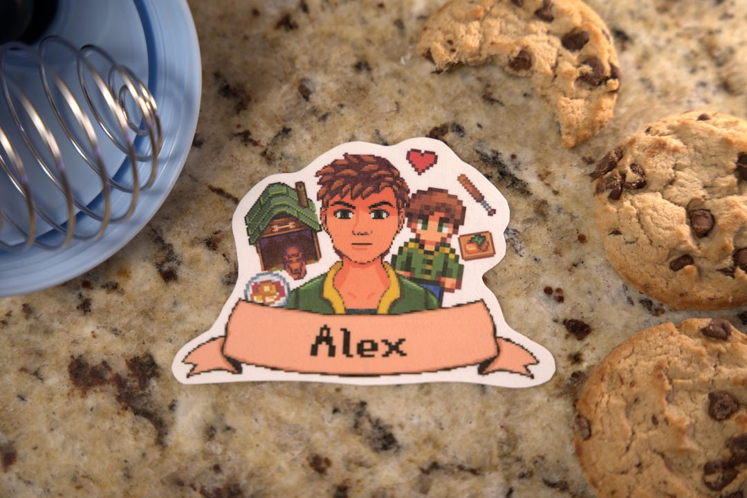 Alex Stardew Valley Stickers - Etsy