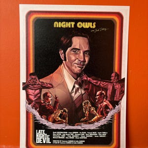 Late Night With the Devil A4 Print - Etsy