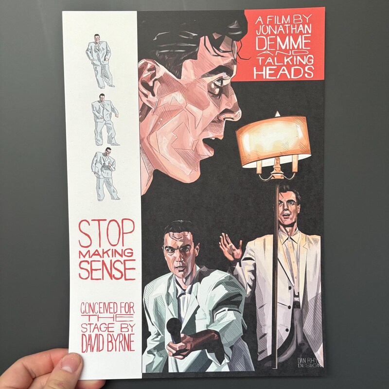 Talking Heads Poster - Etsy