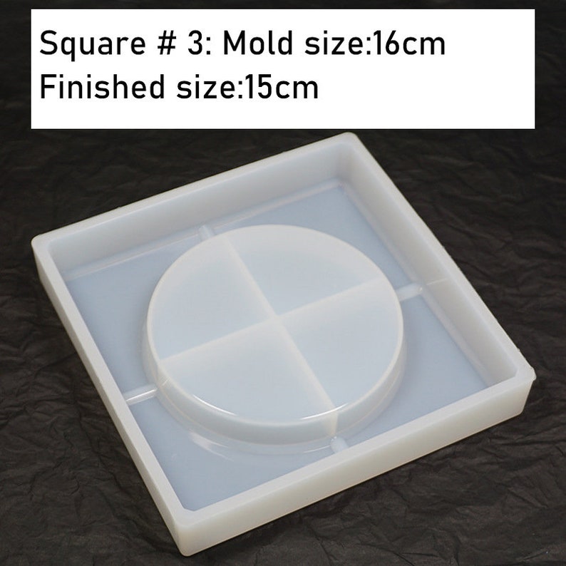 Round / Square Ashtray Silicone Mold-handmade DIY Resin - Etsy