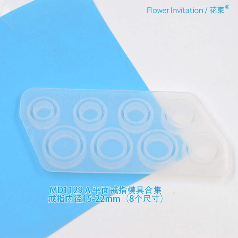 Variety of Size Ring Silicone Mold-round Diamond Ring | Etsy