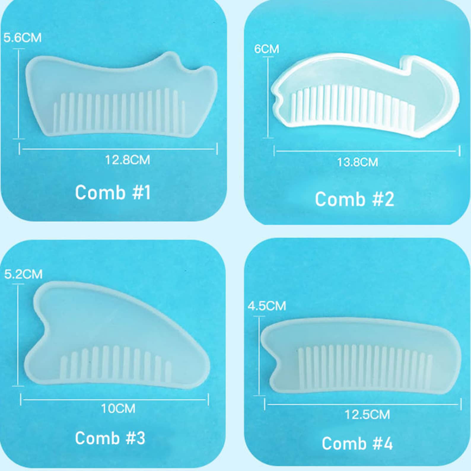 Silicone Resin Retro Mirror,vanity Mirror,comb Mold, Hairbrush Comb ...