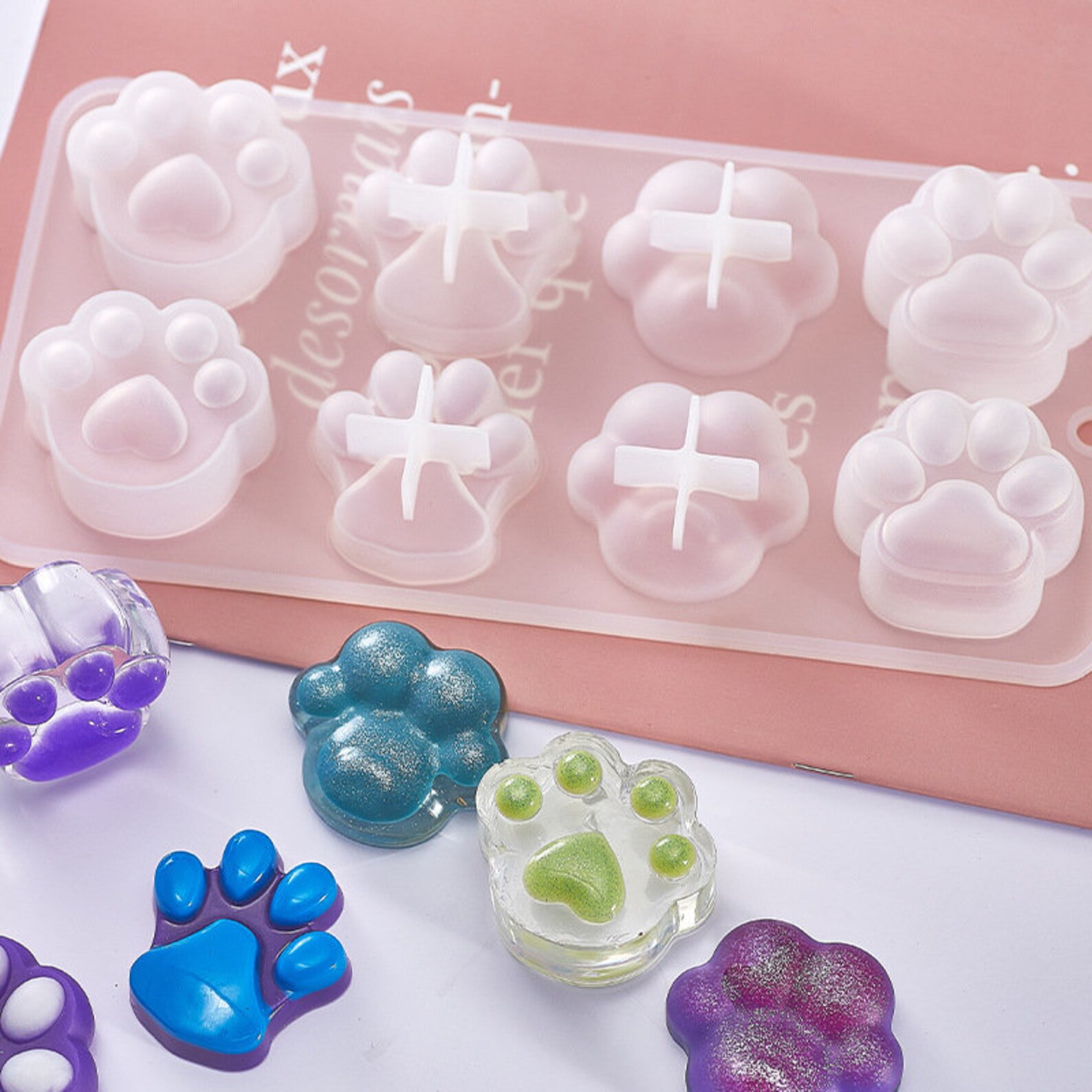 3D Cat Paw & Dog Paw Mold for DIY Craft Making Resin Art - Etsy