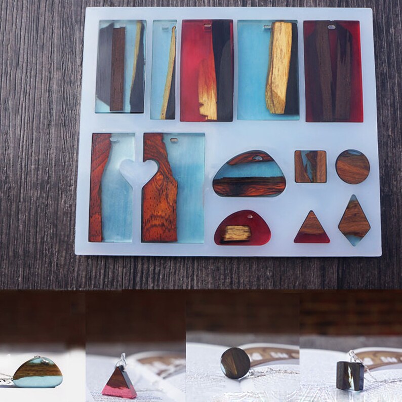 10 Creative Silicone Resin Mold Gem Silicone Mold Craft - Etsy