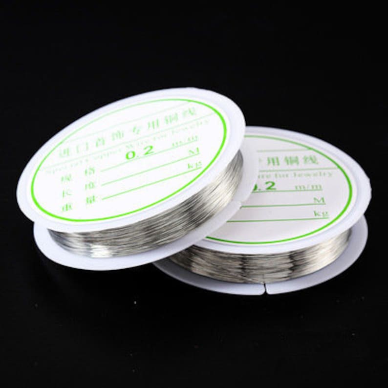 Copper Wire 0.2mm-1mm Choose Color & Size Wirework Craft - Etsy